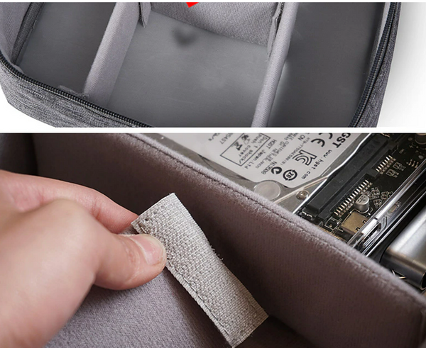 Travel Cable Bag Portable Digital USB Gadget Organizer Charger Wires C ...