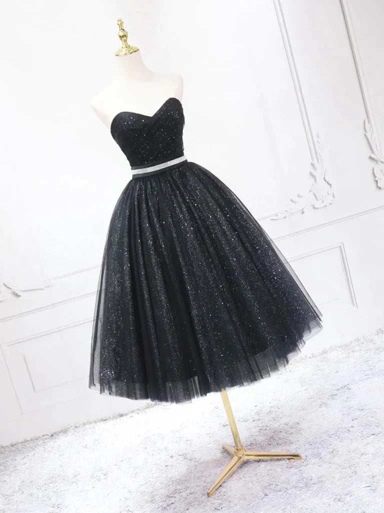 Sweetheart Neck Short Formal Graduation Prom Dresses – BL Dress