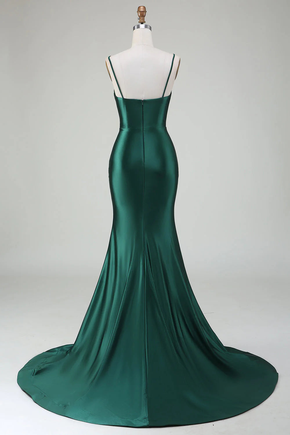 Mermaid Spaghetti Straps Sweep Train Prom Dress – BL Dress