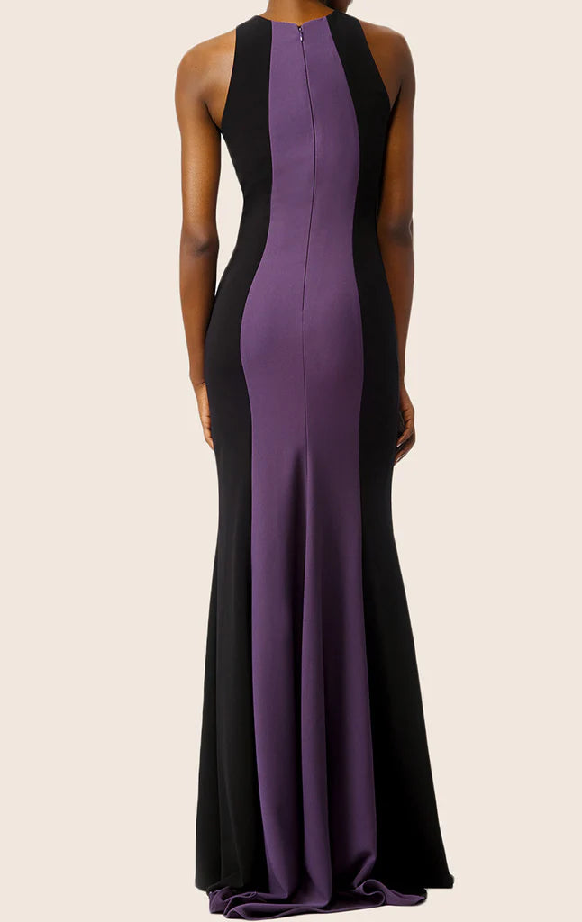 Two Tone Mermaid Straps Neck Prom Dress Formal Evening Gown – BL Dress
